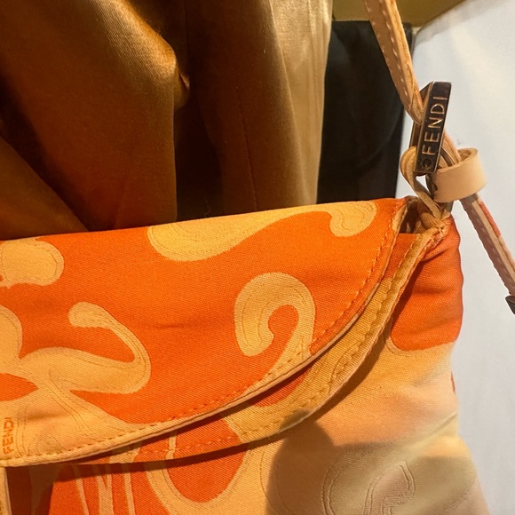 Fendi | Bags | Fendi Retro Psychedelic Orange Baguette | Poshmark